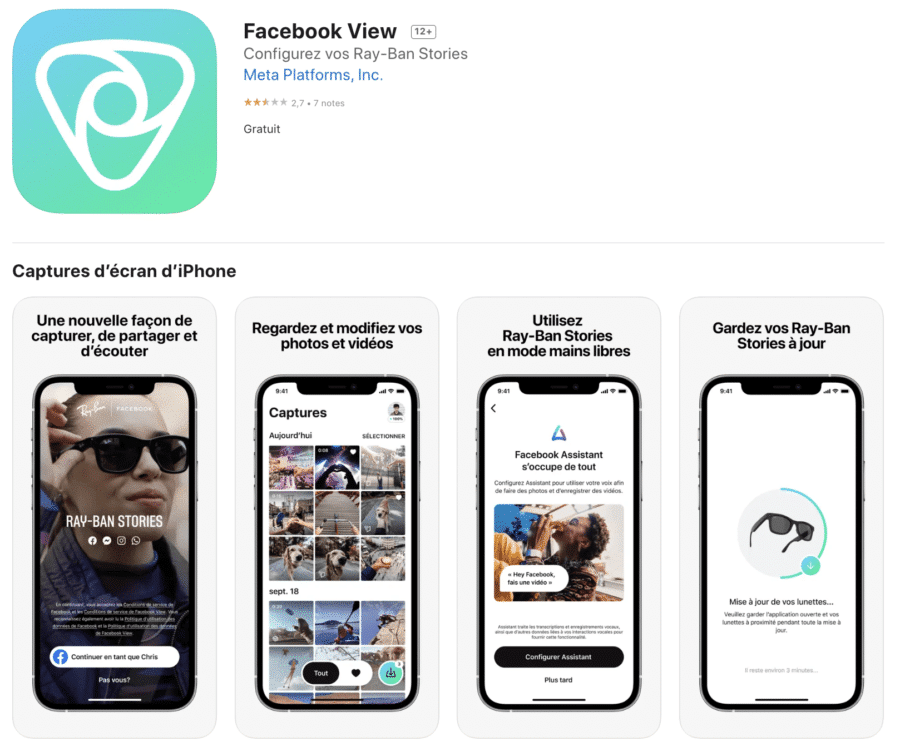 Ray-Ban Stories: Meta lands on the connected glasses market